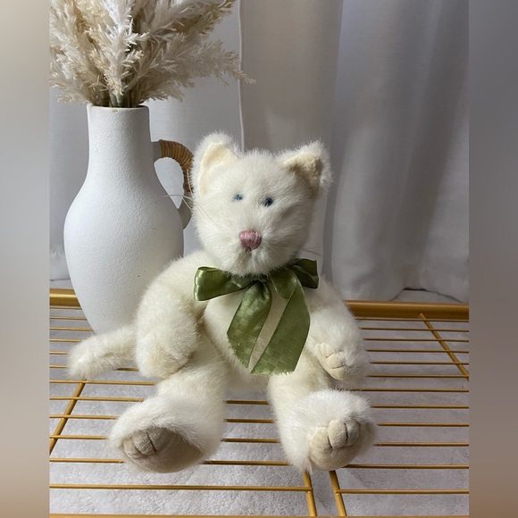Boyds Bears | Toys | Boyds Bears Plush White Cat The Archive Collection ...